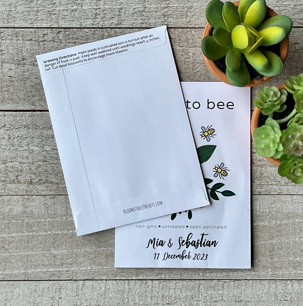 Meant To Bee Wildflower Seed Packet – Bloom Street Packets