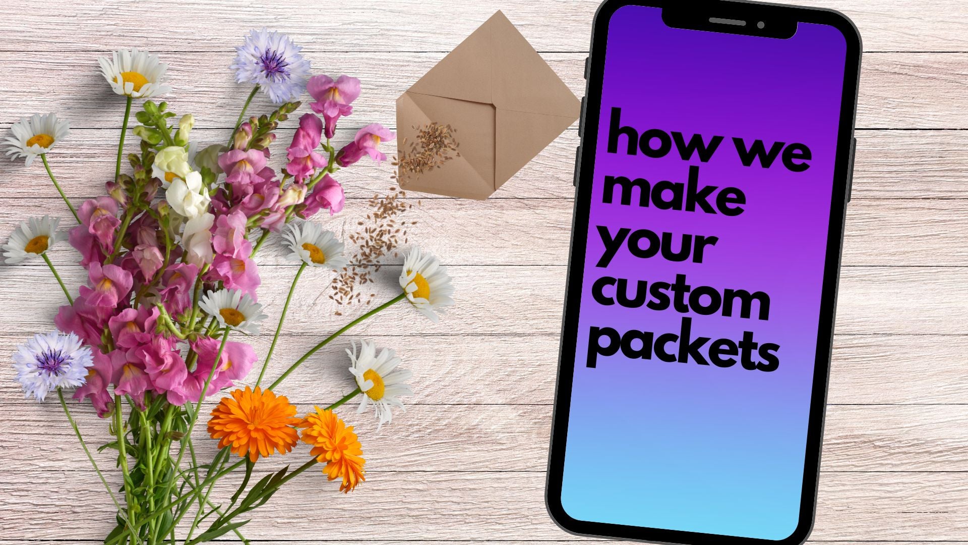 Custom Seed Packets Favors for Every Occasion – Bloom Street Packets